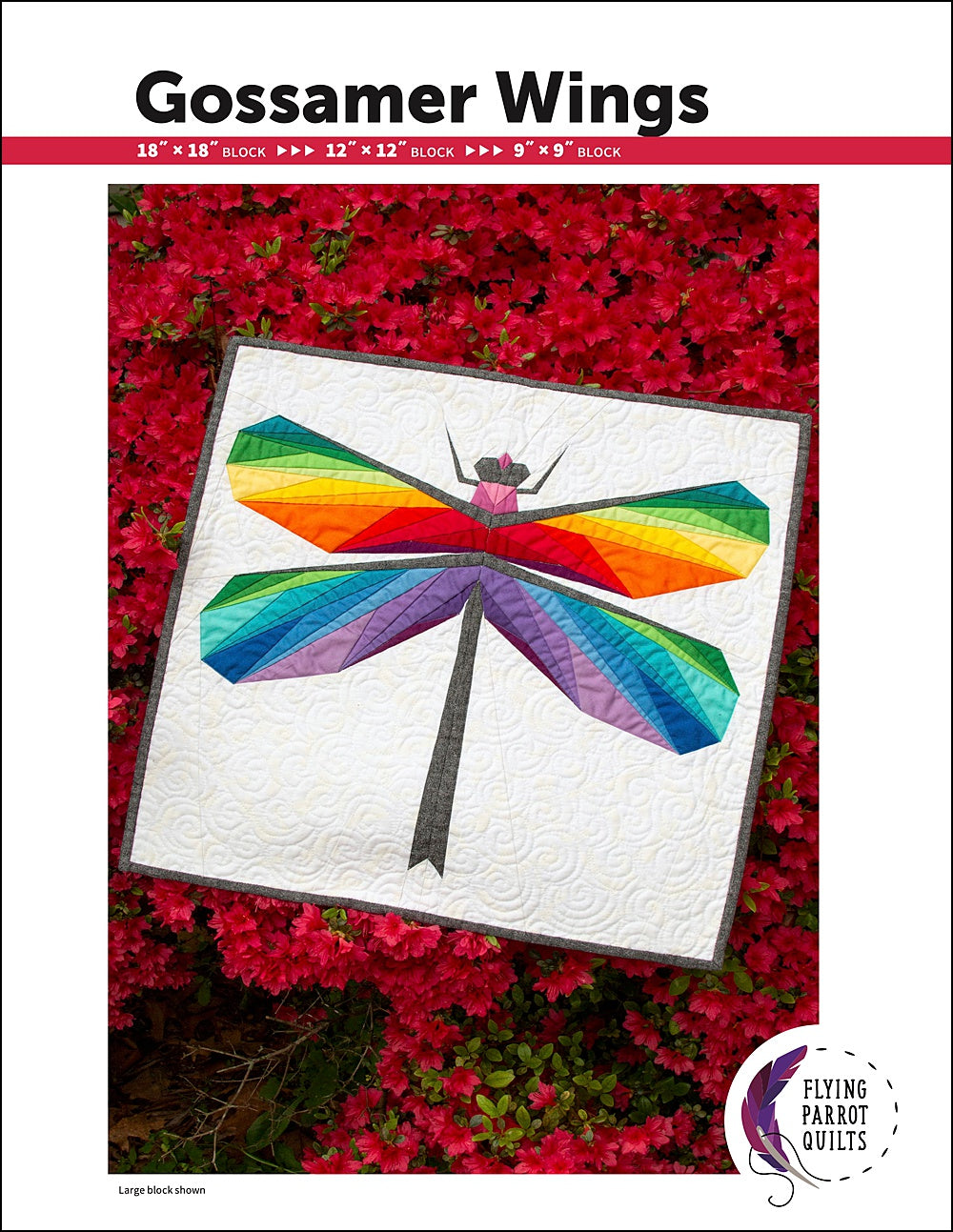 Gossamer Wings PDF Pattern – Flying Parrot Quilts