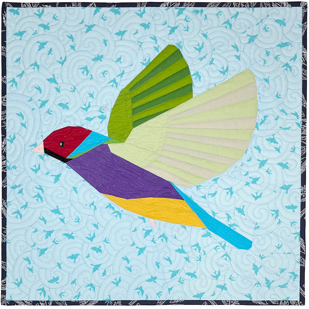 Flighted Fancy PDF Pattern – Flying Parrot Quilts