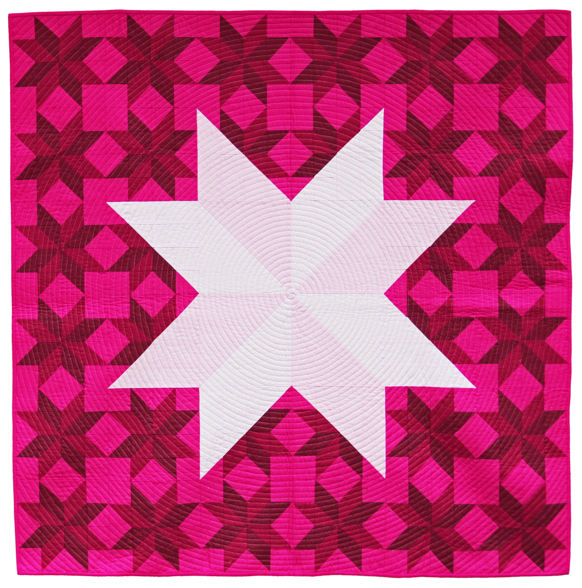 Inverted Star PDF Pattern – Flying Parrot Quilts