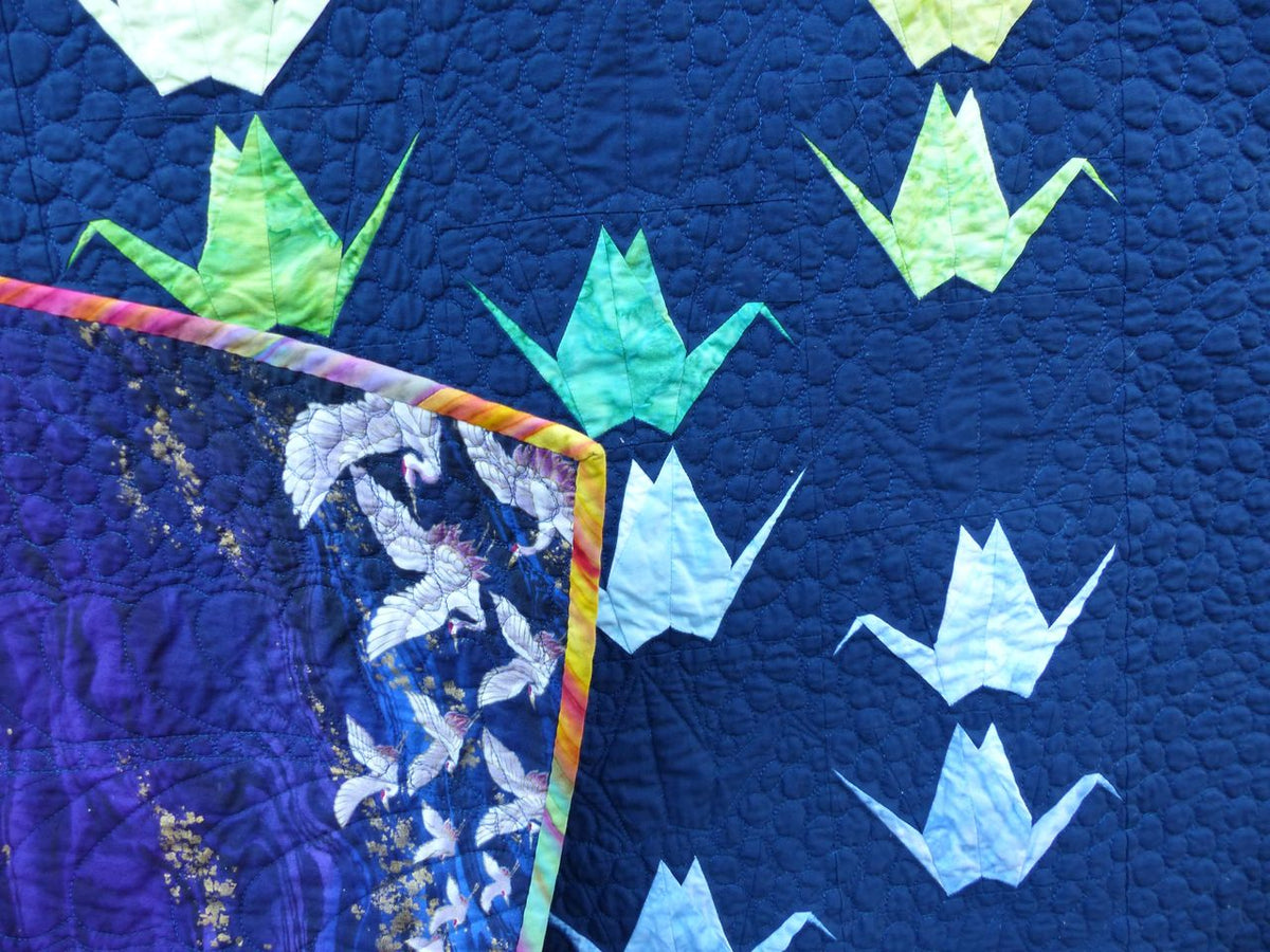 Paper Cranes PDF Quilt Pattern – Flying Parrot Quilts