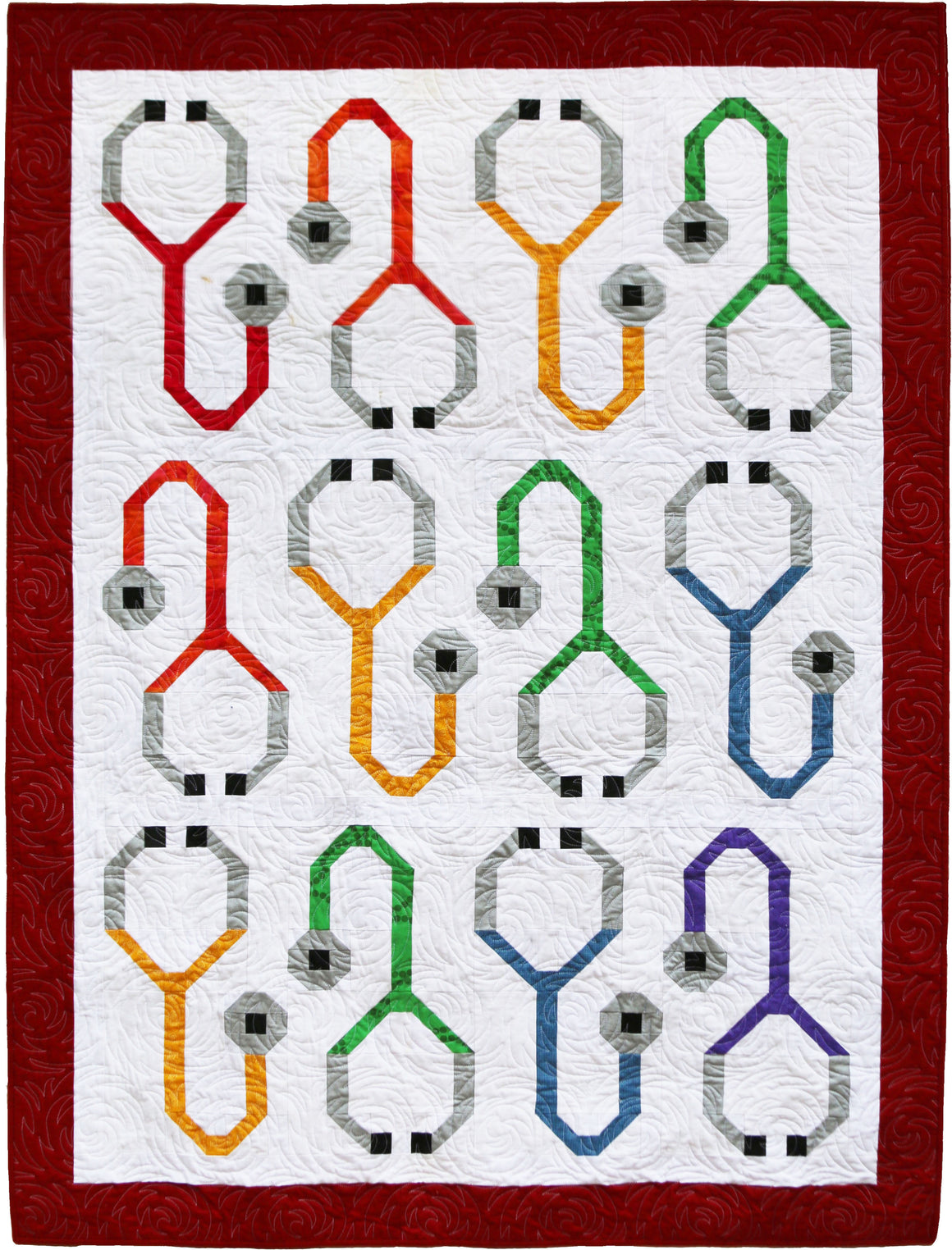 Science Quilt Patterns – Flying Parrot Quilts